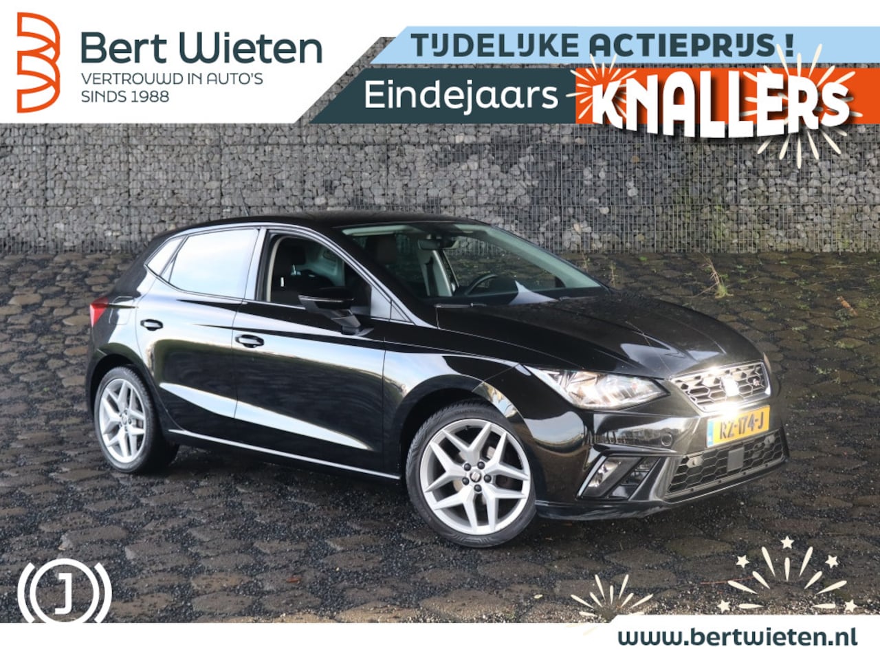 SEAT Ibiza 1.0 TSI FR | Geen import | Navi | Camera | Clima - Leaselabel