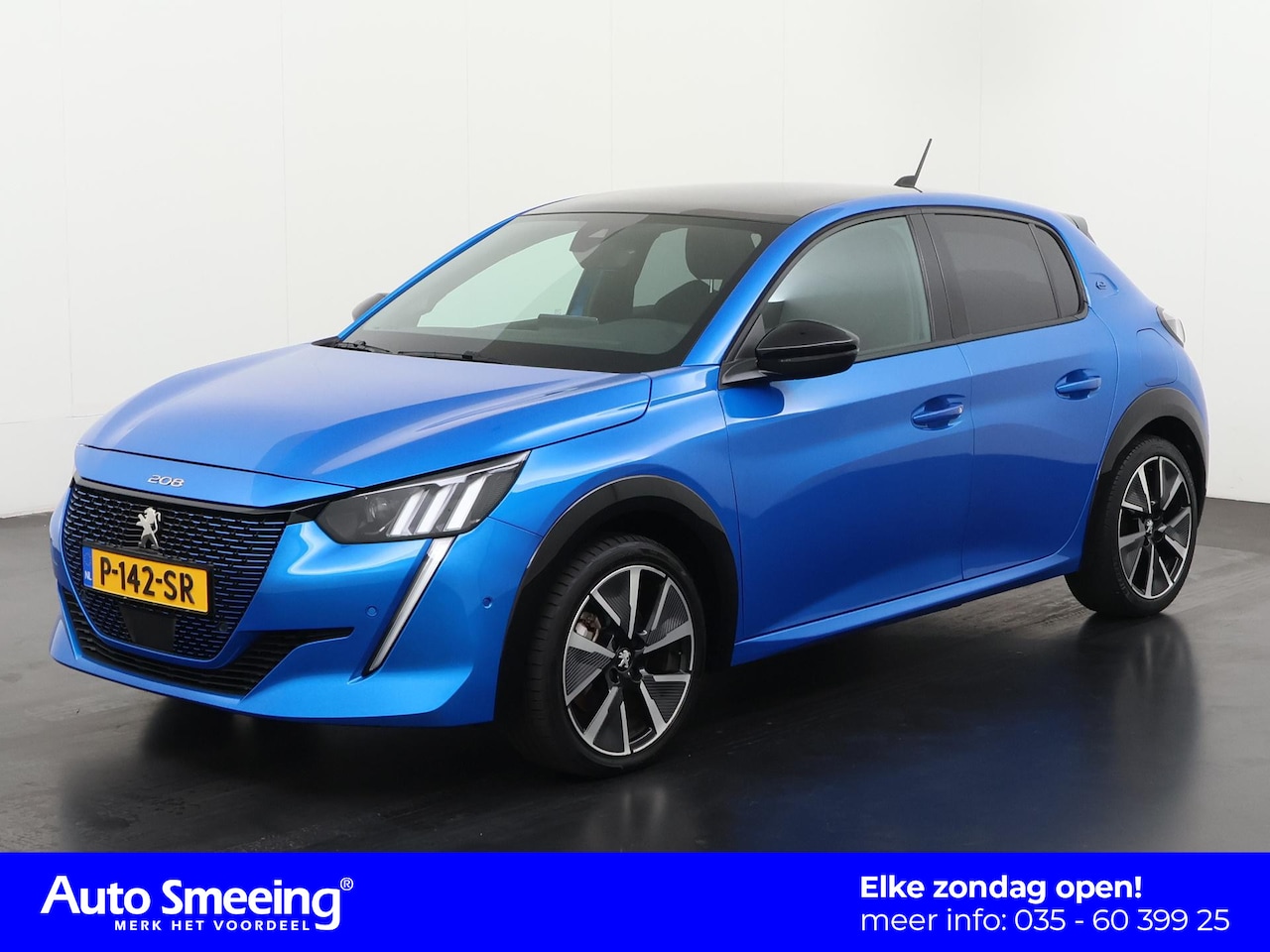 Peugeot e-208 EV GT Pack 50 kWh 3 fase | Panoramadak | Leder/alcantara ...